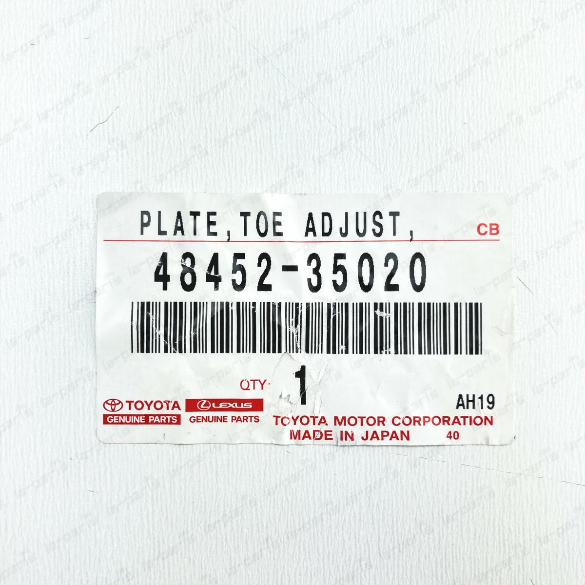 Genuine Toyota Front Lower Control Arm Camber Adjusting Eccentric 4845 ...