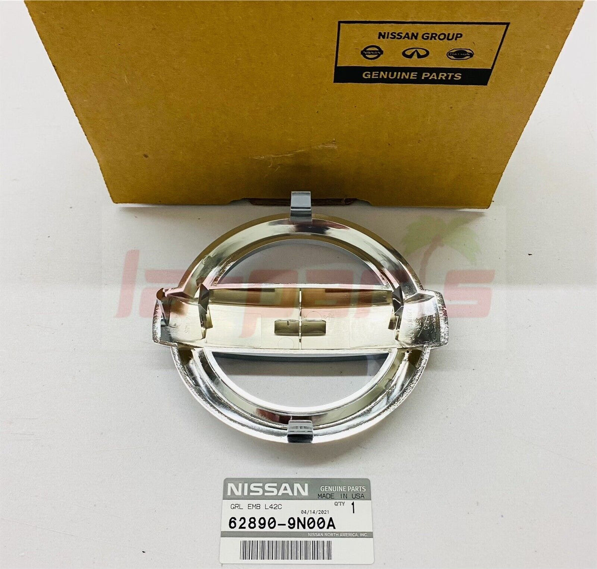 New Genuine 62890-9N00A For Nissan 09-14 Maxima Chrome Front Grille Em ...