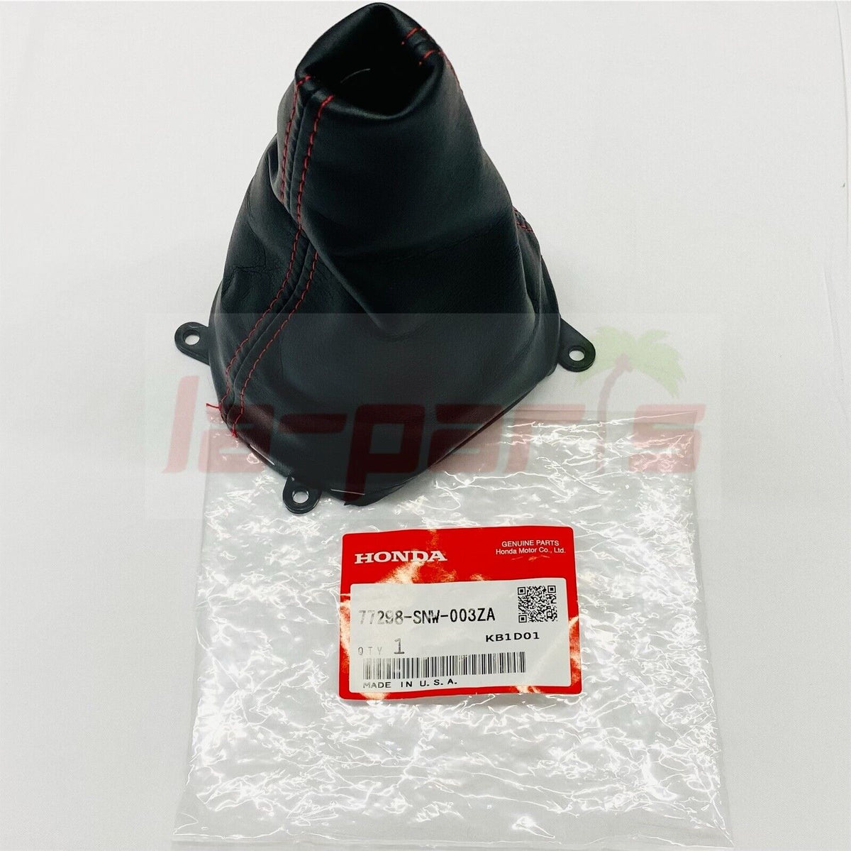 Oem Genuine Honda Civic Fd2 Type R Manual Shift Boot Jdm Red Stitch ...