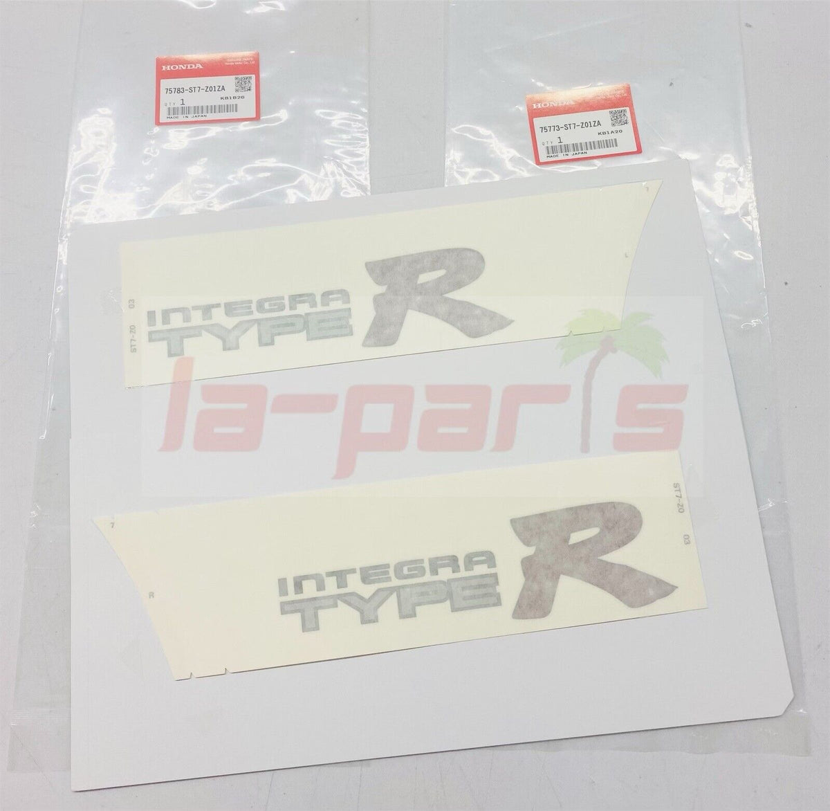 Jdm Genuine For Honda Integra Db8 Dc2 Type-R Sticker Decal Set Right ...