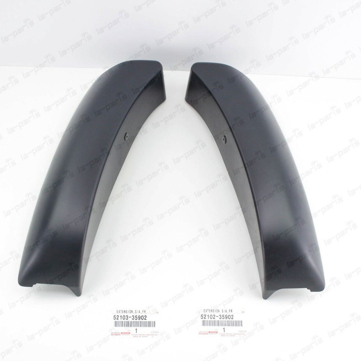 Genuine Toyota 1999-2002 4Runner Front Bumper Flare Extension Set Left ...