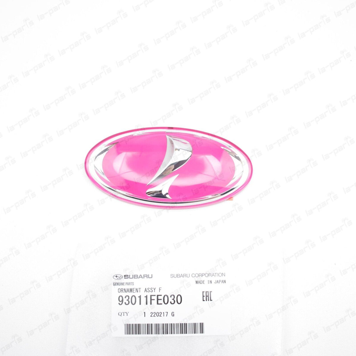 New Genuine Subaru Impreza Wrx Sti Pink "I" Front Grill Emblem 4" X 2 ...