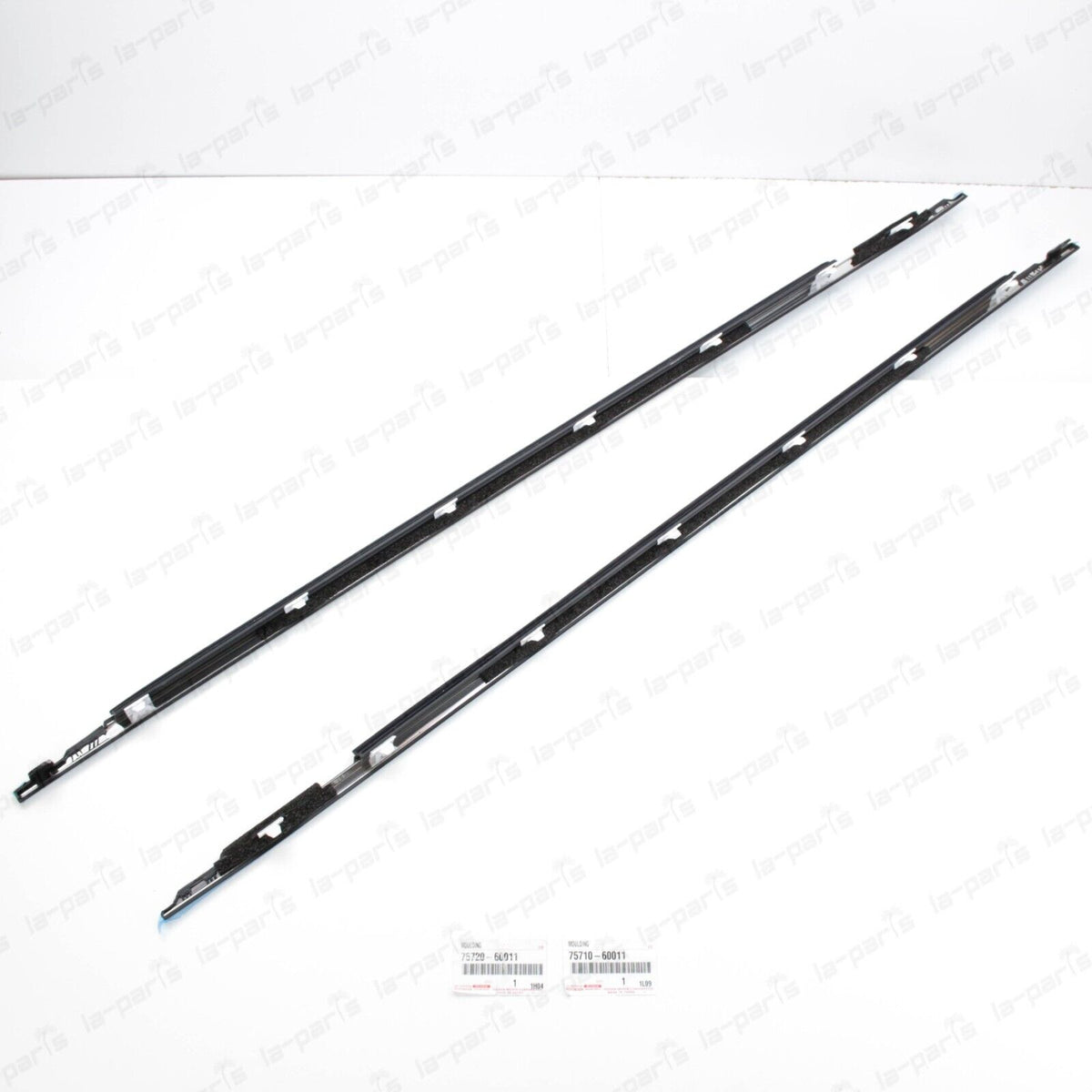 New Genuine Toyota Lc Lexus Lx450 91-97 Front Door Belt Mouldings Set ...
