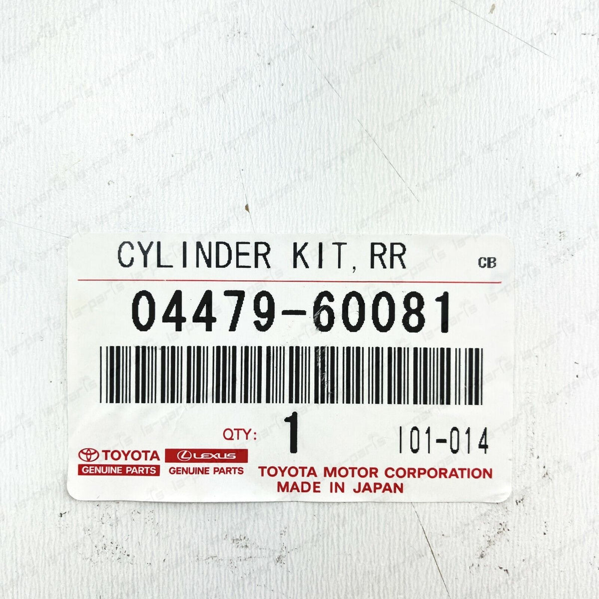 New Genuine Toyota Lexus Front Brake Disc Cylinder Caliper Kit 04479-6 ...